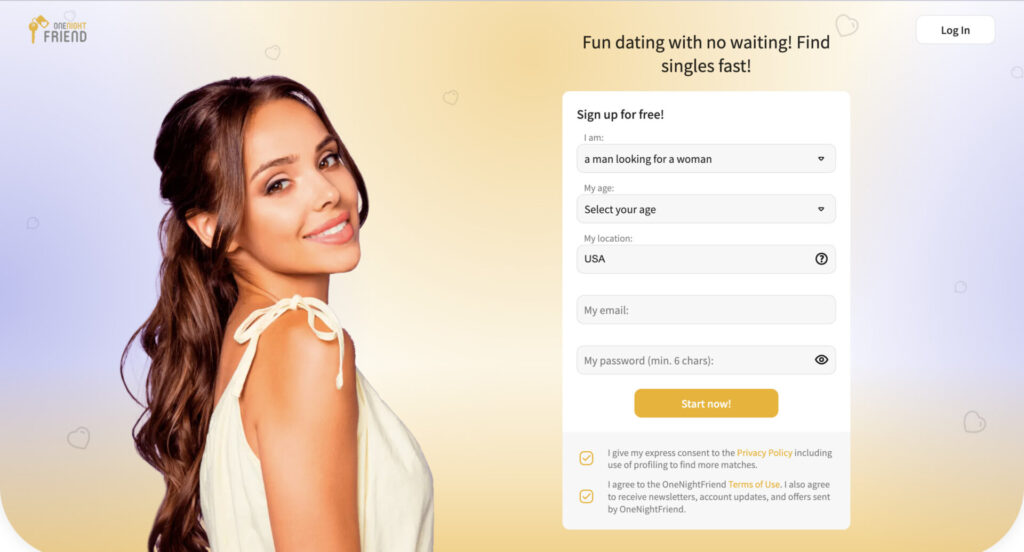 OneNightFriend Review (2025) - Is It The Best Dating Site?
