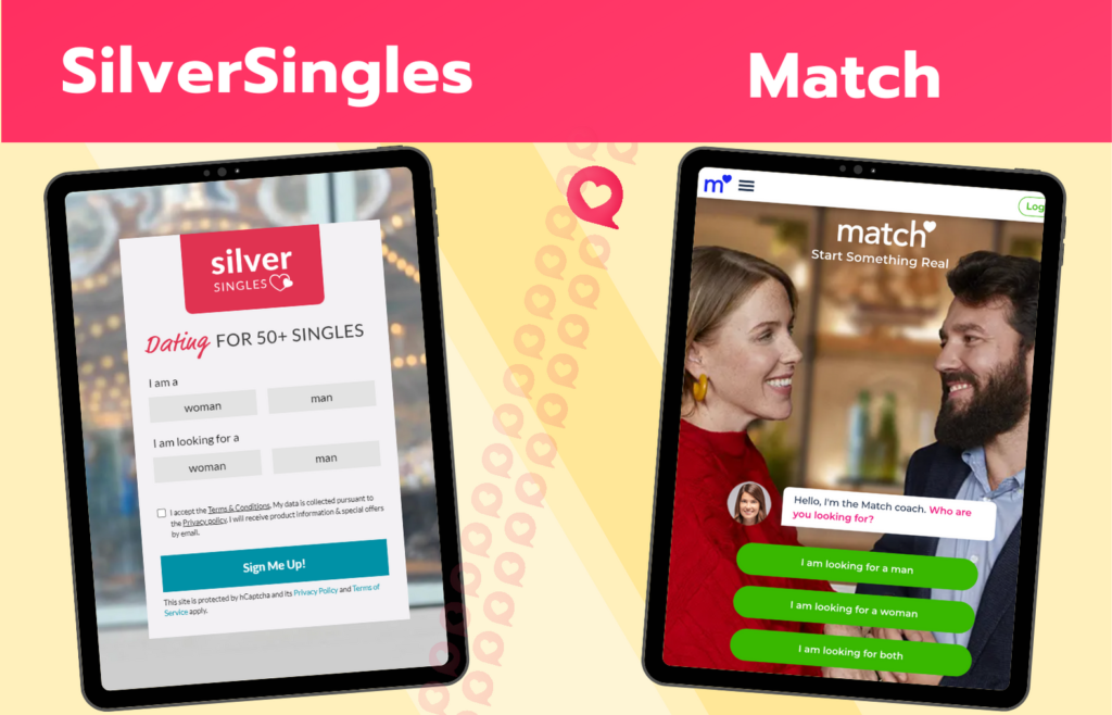 SilverSingles vs. Match: Defining the Best Platform for Dating